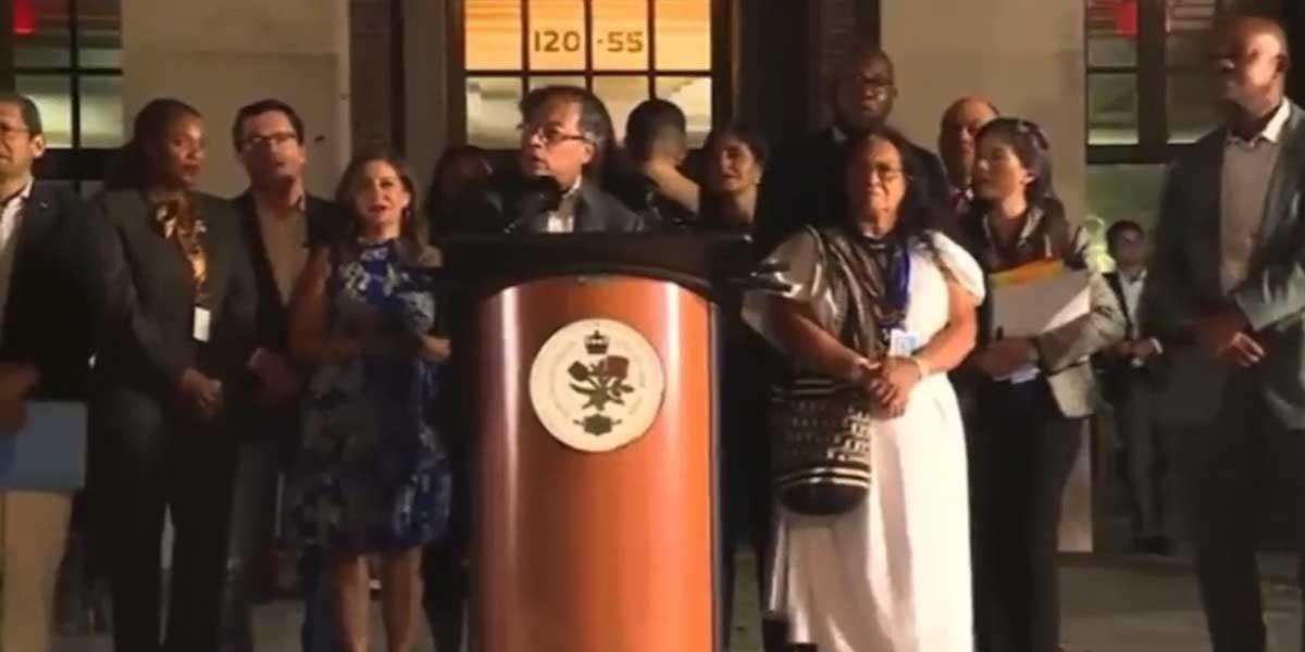 Petro desmiente haber dado un discurso borracho y apuntó contra ...