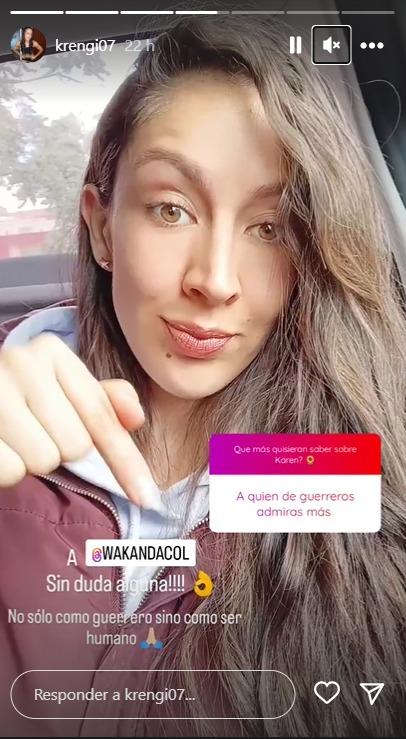 Karen La Rengi en Guerreros dijo a cuál compañero admira más - Canal 1