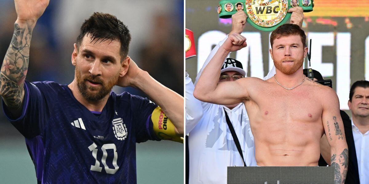 Messi le respondió a Canelo Álvarez tras “amenaza” que le hizo - Canal 1