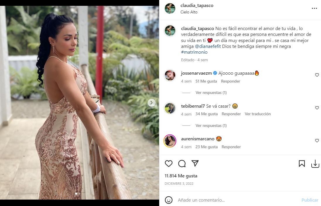 La Pecosa Guerreros posó en vestido y Josse Narváez comentó - Canal 1