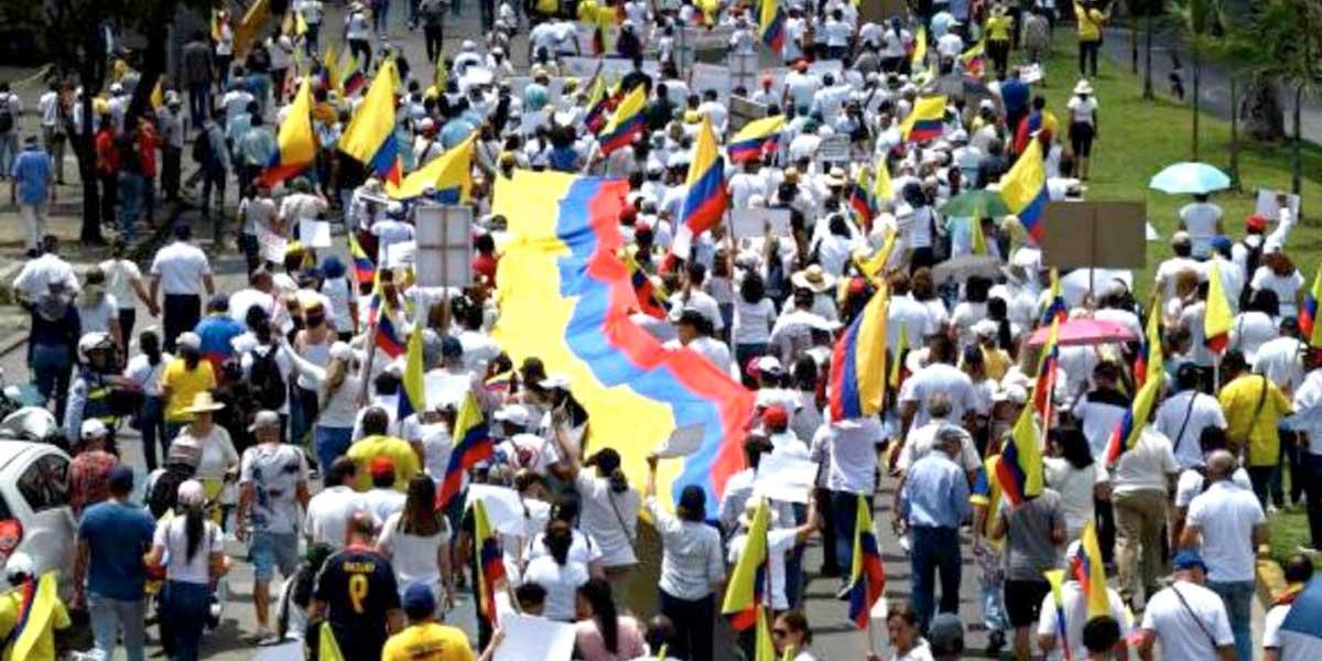 Puntos de concentración de las marchas del 7 de junio en Colombia - Canal 1