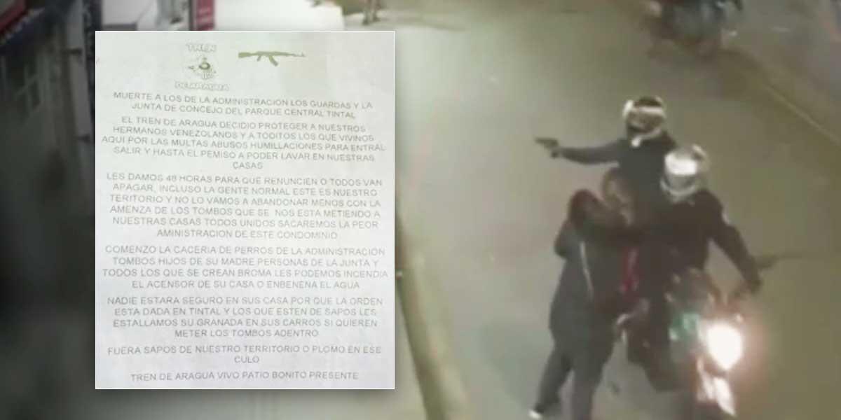 Tren de Aragua amenaza conjuntos en Kennedy - Canal 1