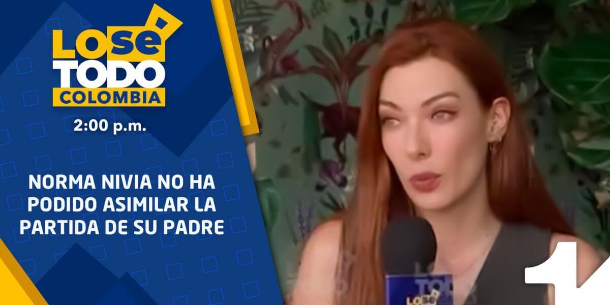 Norma Nivia habla de la lamentable muerte de su padre - Canal 1