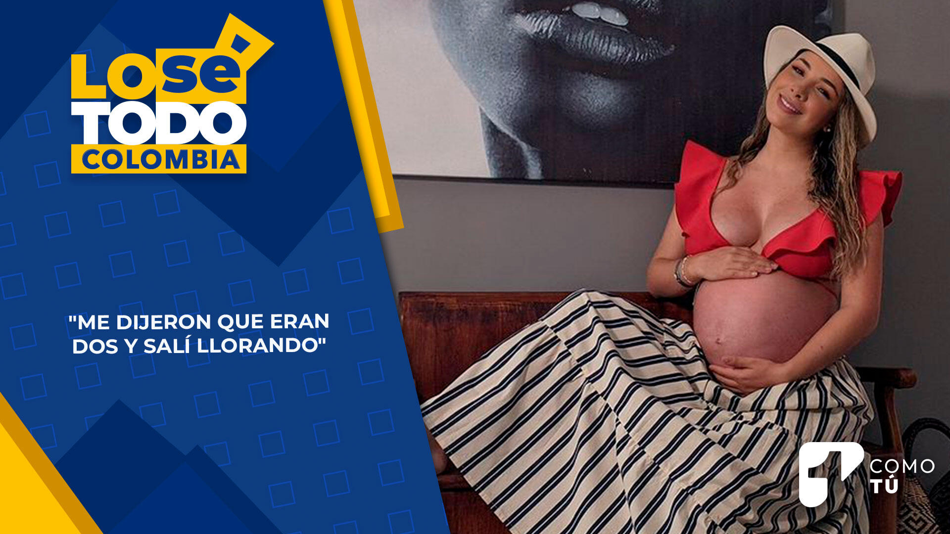 Lina Pulido reveló cómo fue su trabajo con un embarazo gemelar de alto riesgo - Canal 1