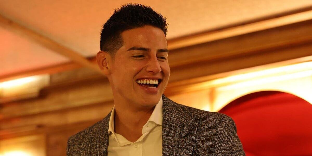 Mujer acompañó a James Rodríguez a matrimonio - Canal 1