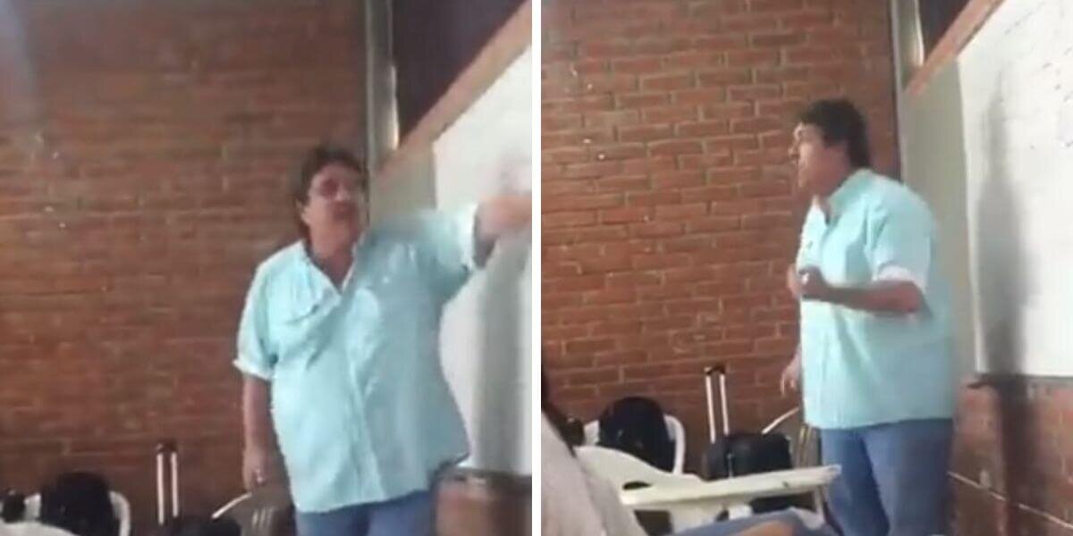 Profesor enseña a sus alumnos con groserías - Canal 1