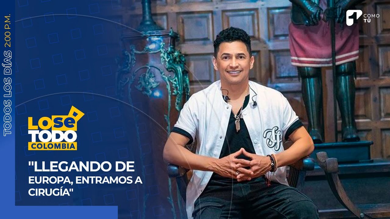 Jorge Celedón: Declaraciones después de su cirugía - Canal 1