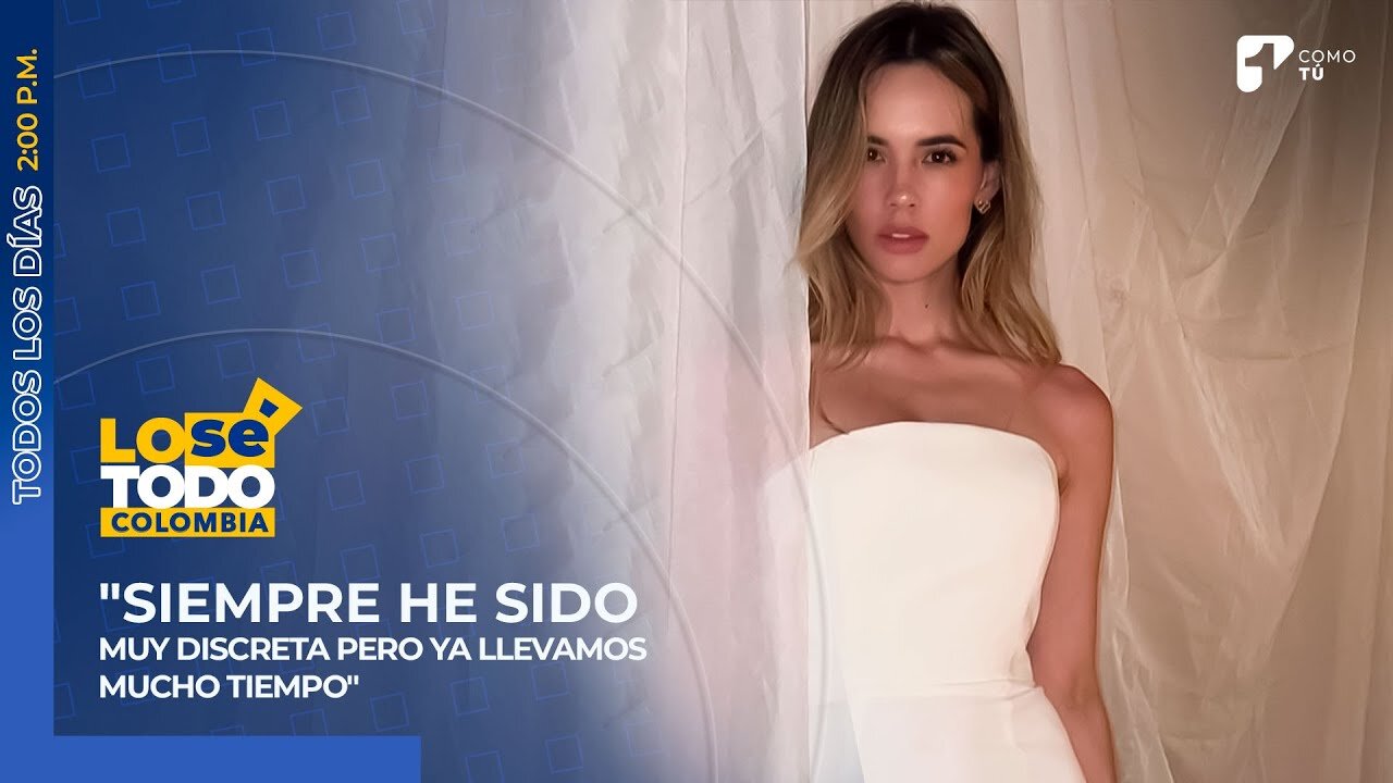 Alejandra Ávila habla sobre su relación por primera vez - Canal 1
