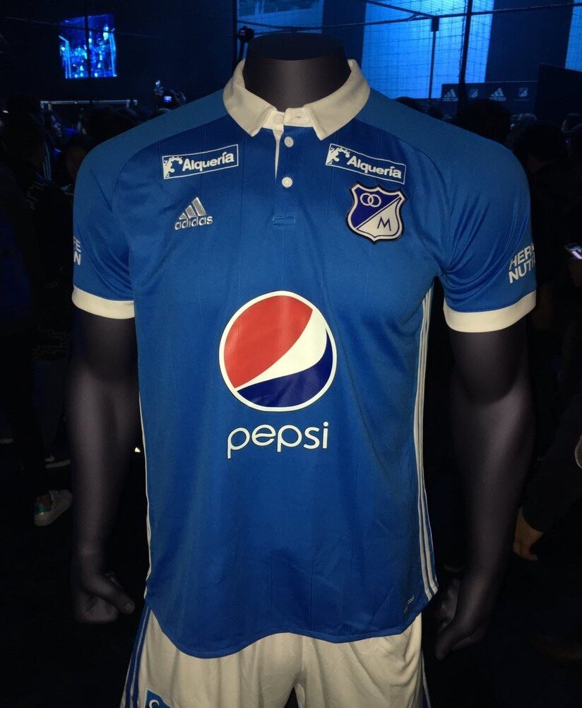 Historia de todas las camisas de Millonarios FC de Colombia - Canal 1