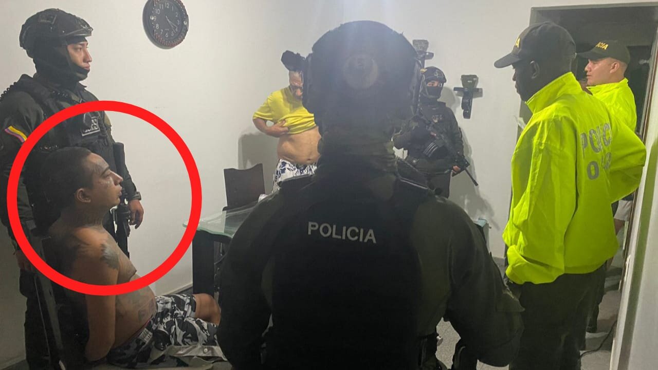 Así cayó “El Tatuado”, jefe de sicarios de un peligroso grupo criminal ...