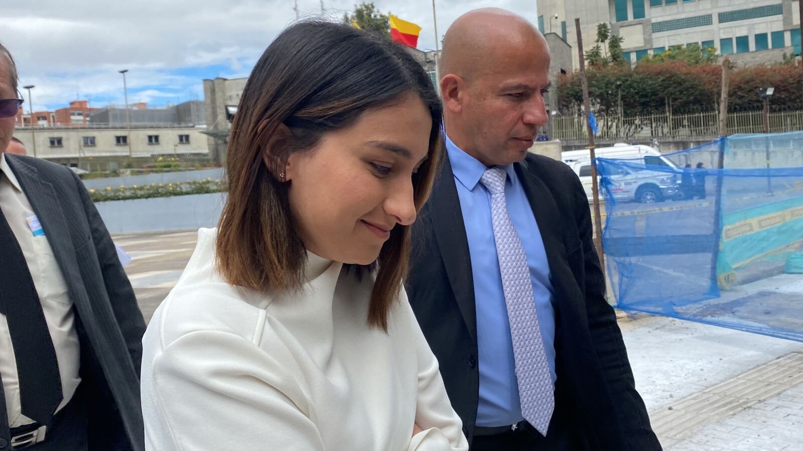 “No ordené prueba de polígrafo”: Laura Sarabia ante la Fiscalía - Canal 1