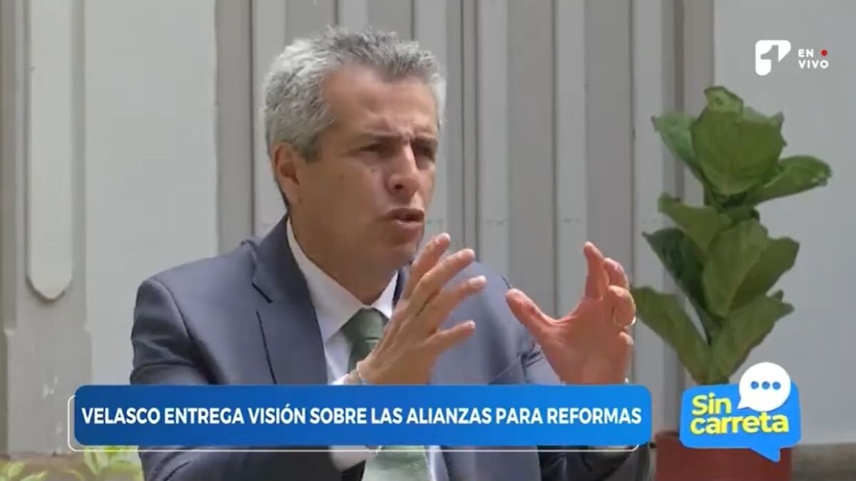 El ministro del Interior, Luis Fernando Velasco, nos cuenta cómo va el país - Canal 1