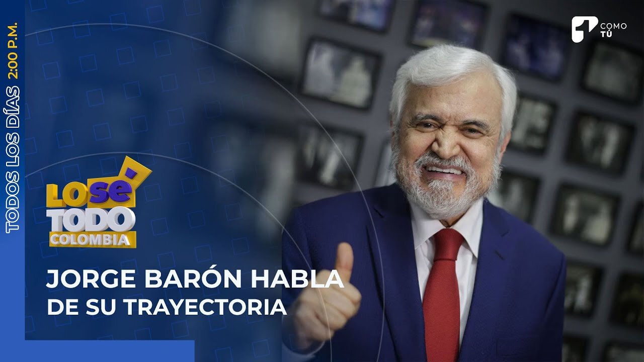Jorge Barón confesó los momentos más entrañables de su carrera - Canal 1