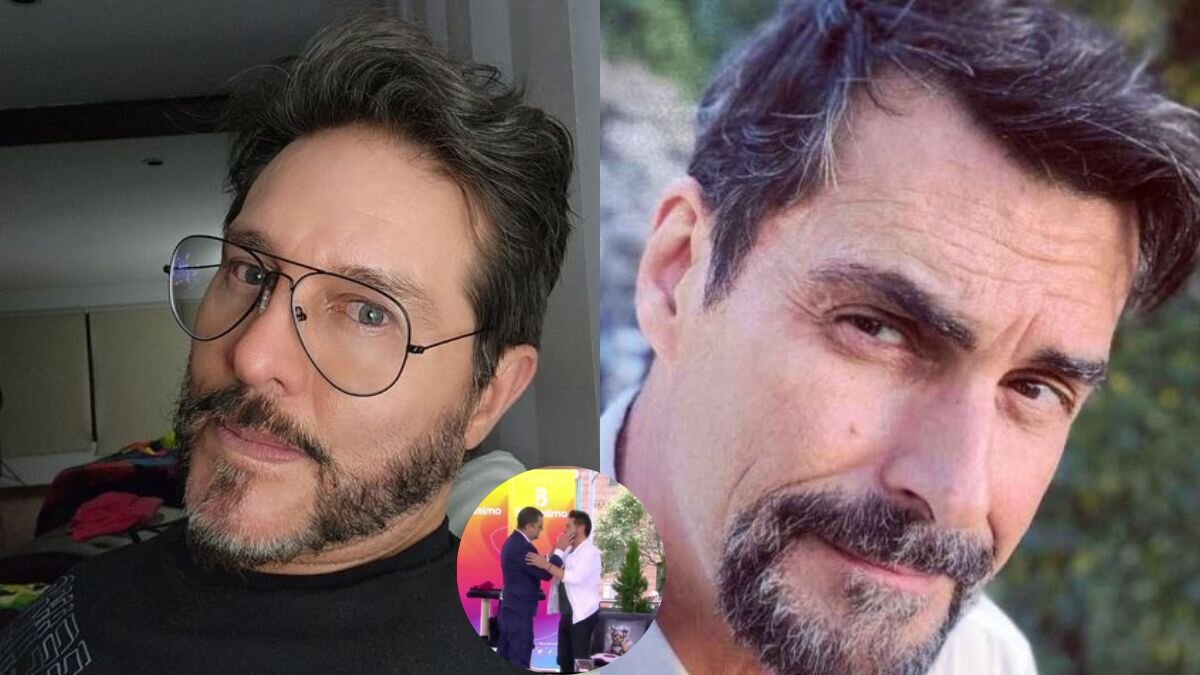 Marcelo Cezán y Rafa Taibo se besaron en pleno programa en vivo - Canal 1