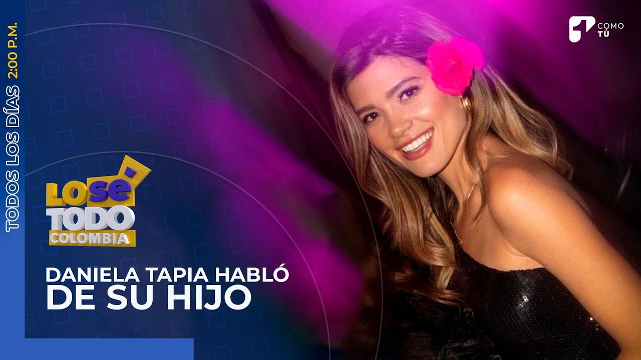 Daniela Tapia habla de lo difícil que fue haber perdido un hijo - Canal 1
