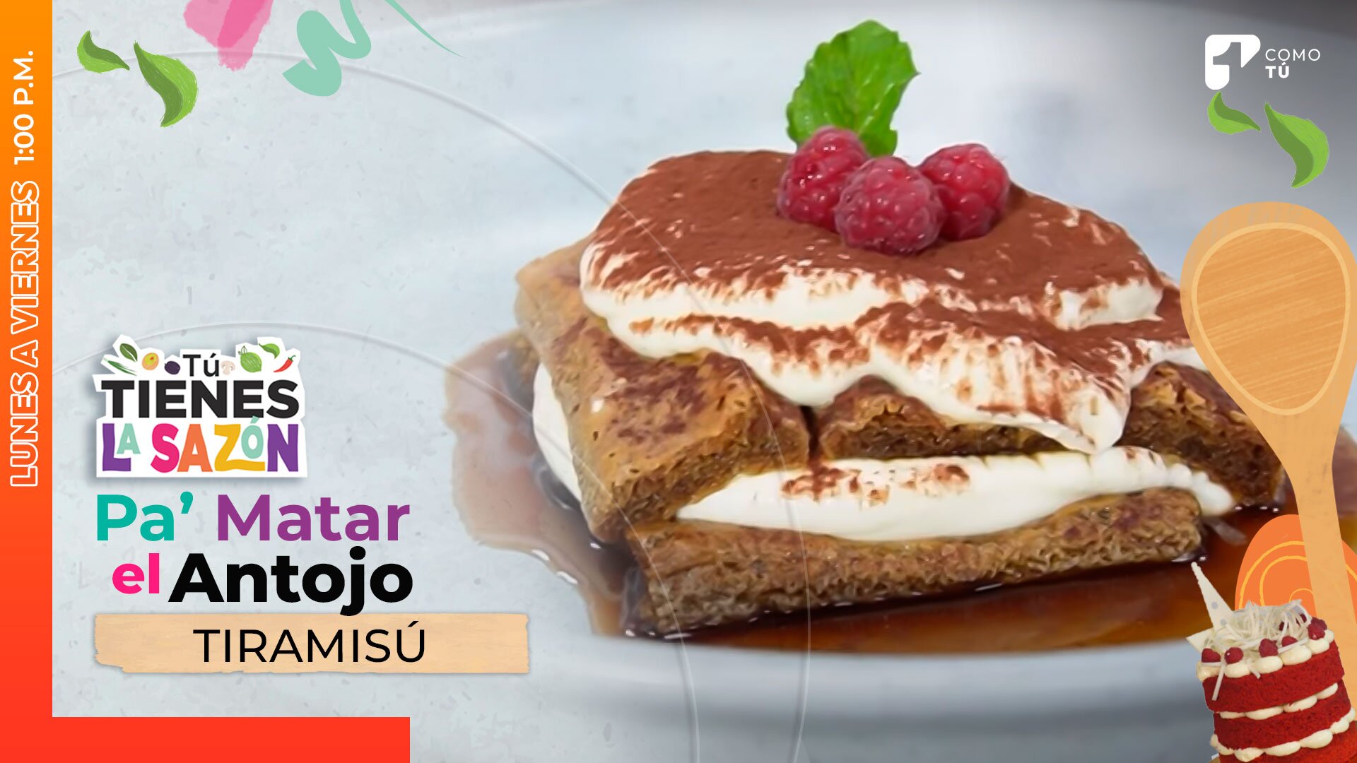 Pa' Matar El Antojo: prepara Tiramisú con Jaime Barreto - Canal 1