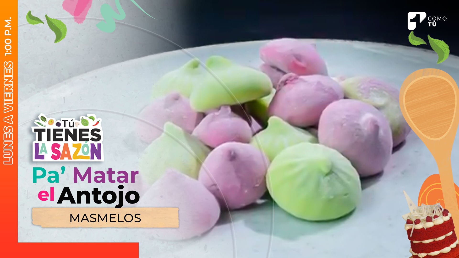 Prepara deliciosos masmelos con Jaime Barreto - Canal 1