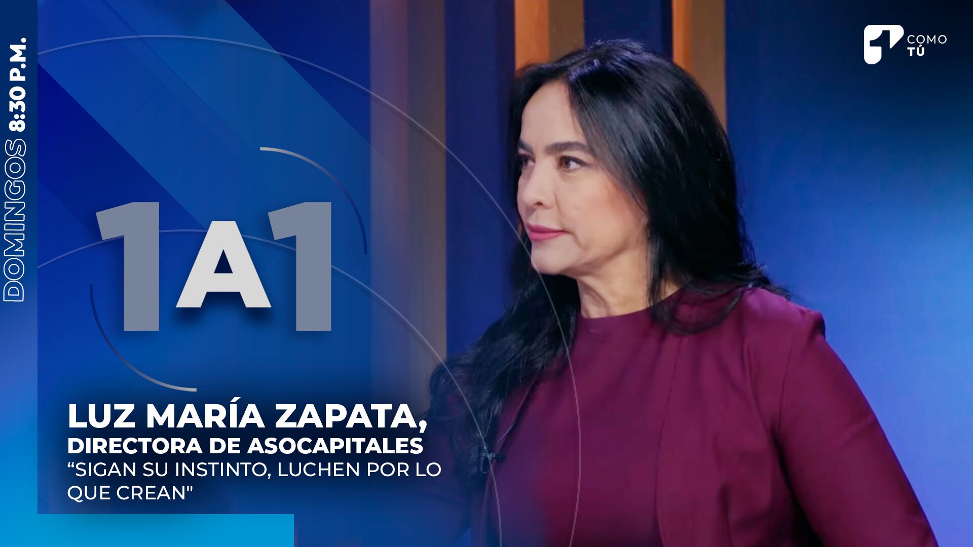 Capítulo 6: Luz María Zapata, directora de Asocapitales en 1 a 1 ...
