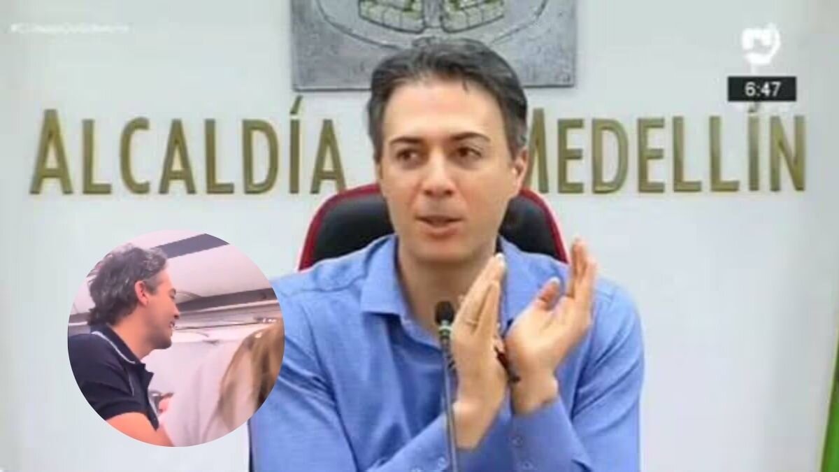 Daniel Quintero fue tratado de "ladrón" en vuelo hacia Medellín - Canal 1