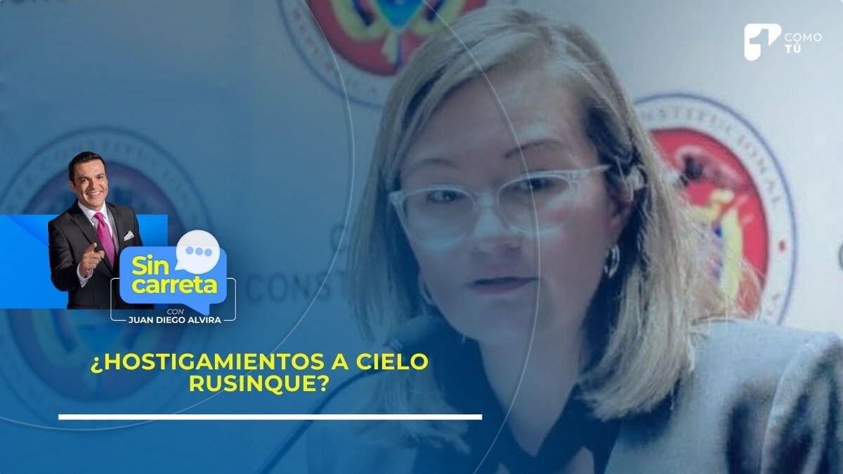 Cielo Rusinque sobre supuestos seguimientos - Canal 1