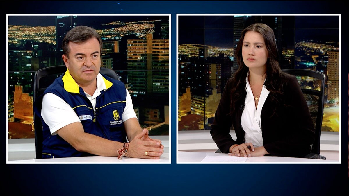 El director de la UNGRD, Olmedo López, en Entrevistas CM& - Canal 1