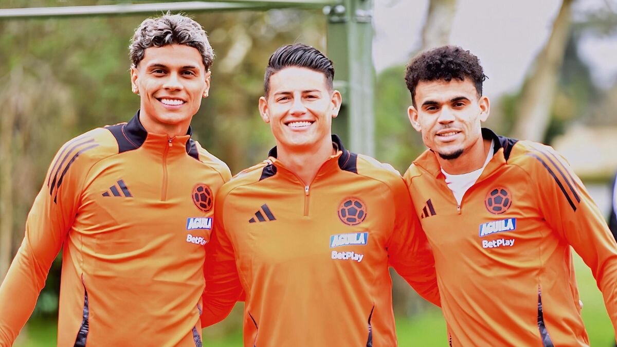 Aterrizaron: James, Vargas y Portilla se integraron a la selección ...