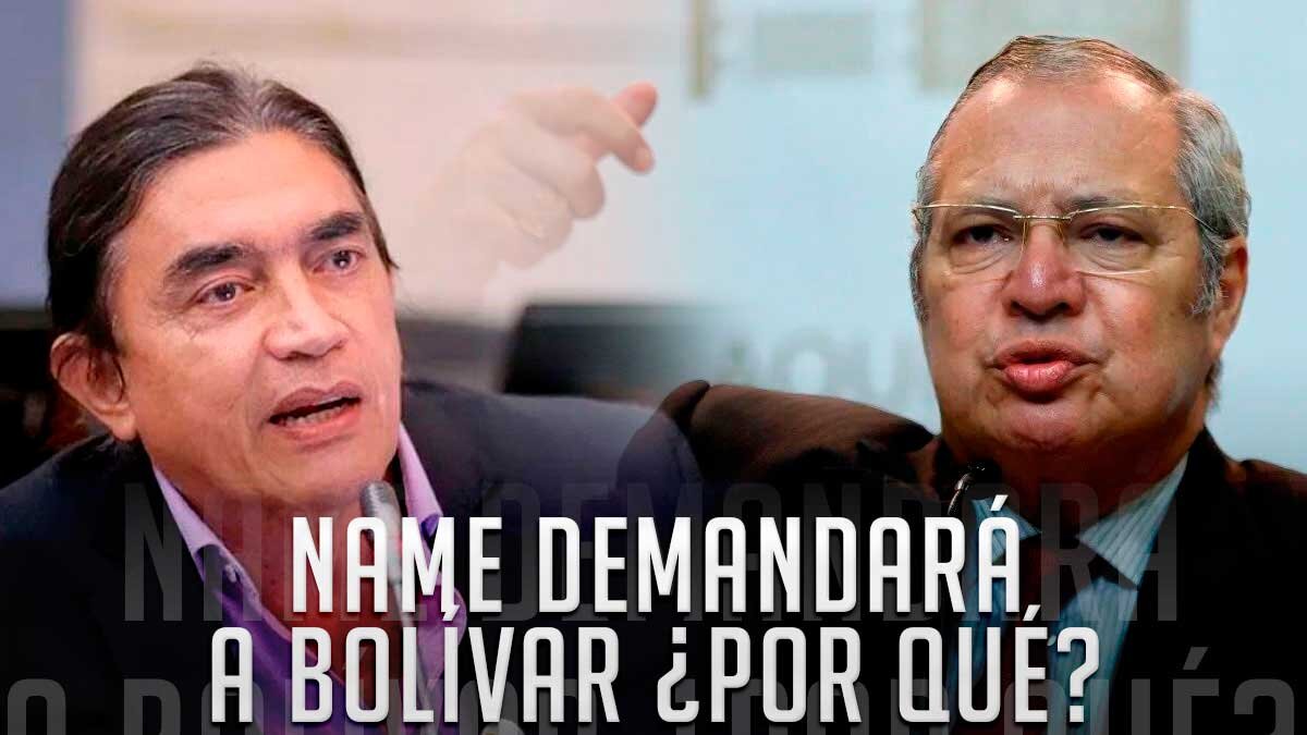 “Incendiario y cínico”: Iván Name a Gustavo Bolívar, quien lo acusó de ...