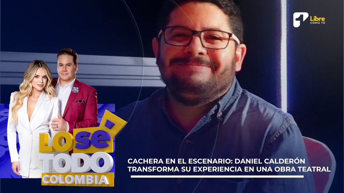 Cachera en el escenario: Daniel calderón transformo su experiencia en ...