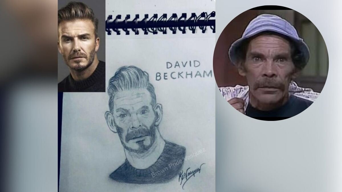 El dibujo de David Beckham que se volvió meme - Canal 1