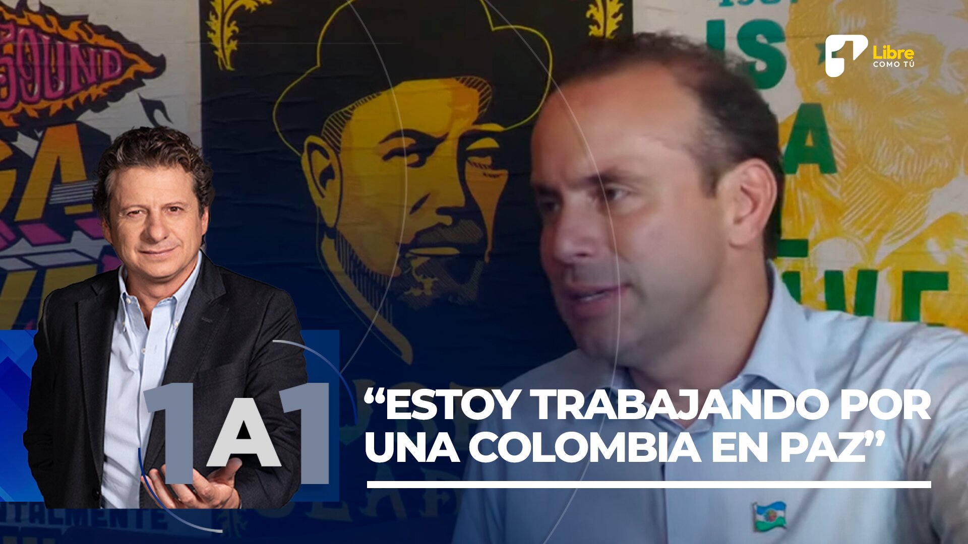 Alejandro Eder, alcalde de Cali en 1 a 1, conducido por Ramiro Avendaño ...