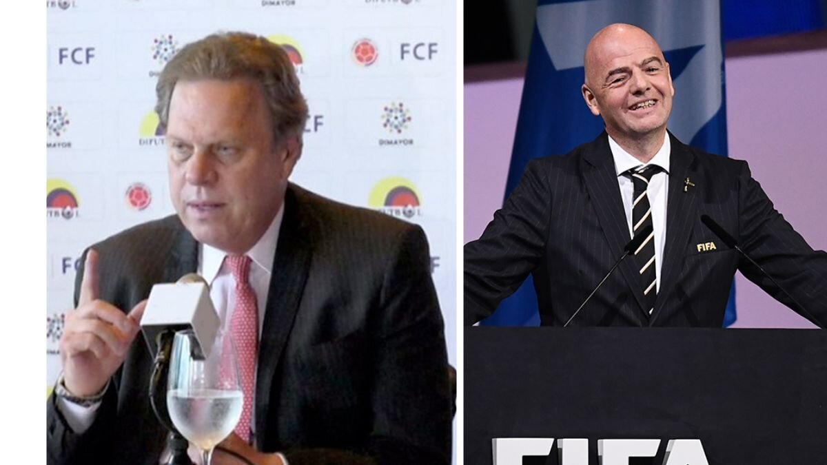 Video | Así abuchearon a Infantino y Jesurum en la final del Mundial ...
