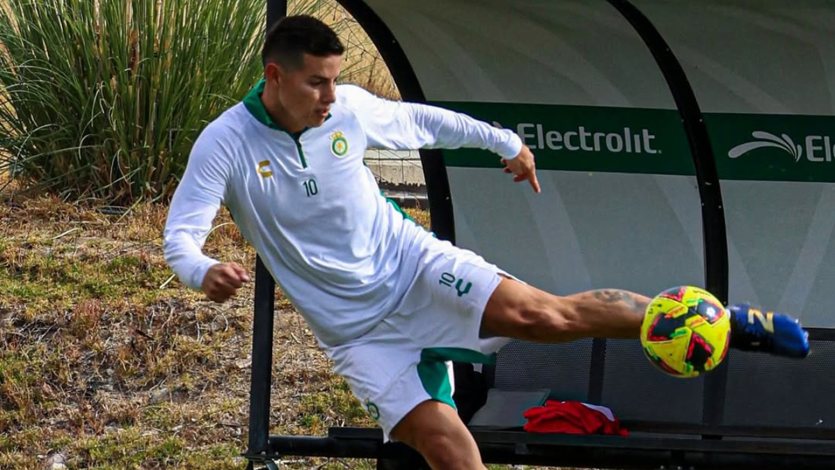 Video | Así fue el golazo de James Rodríguez al Club América - Canal 1