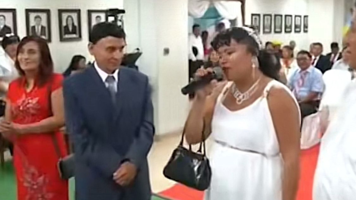 Video | Así terminó la novia que no ‘acectó’ el día de su boda - Canal 1