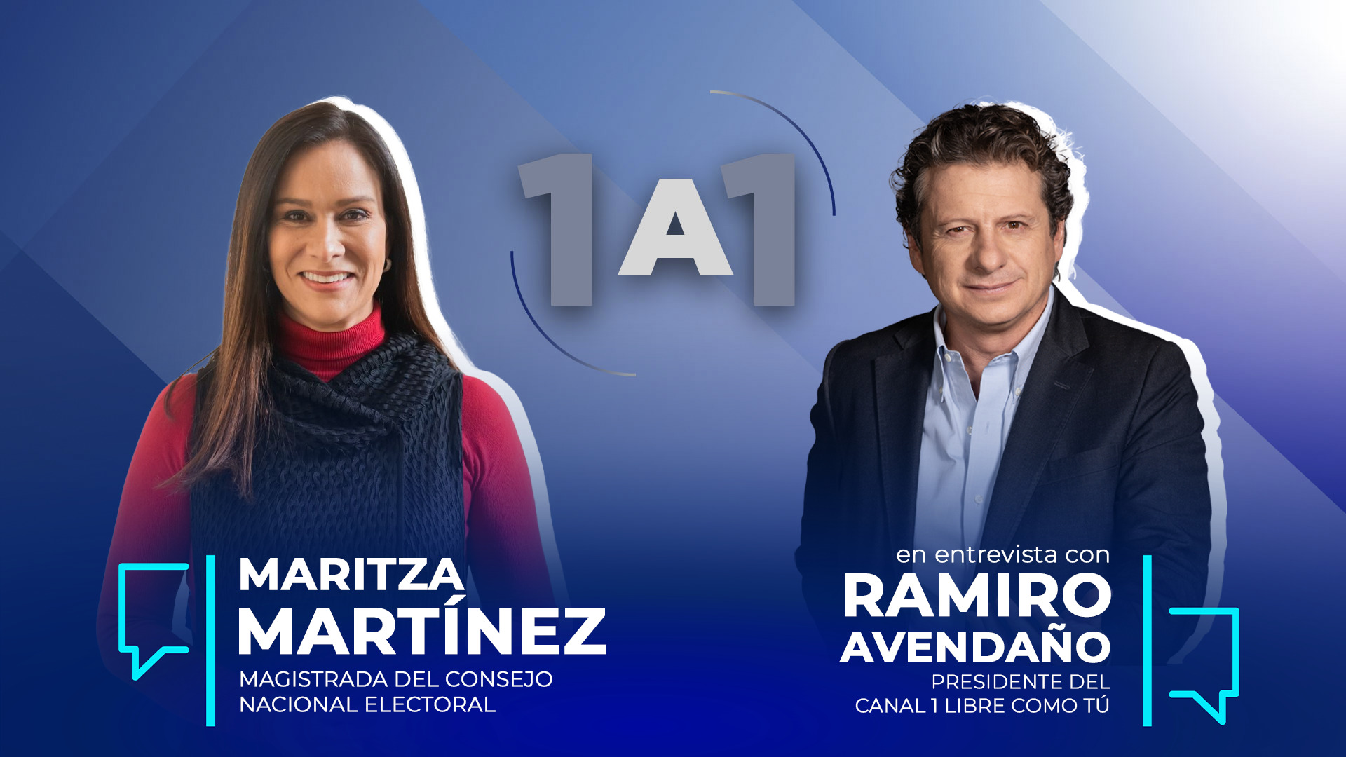 “Tenía esa meta muy clara de ser algún día magistrada”: Maritza Martínez en 1 a 1 - Canal 1