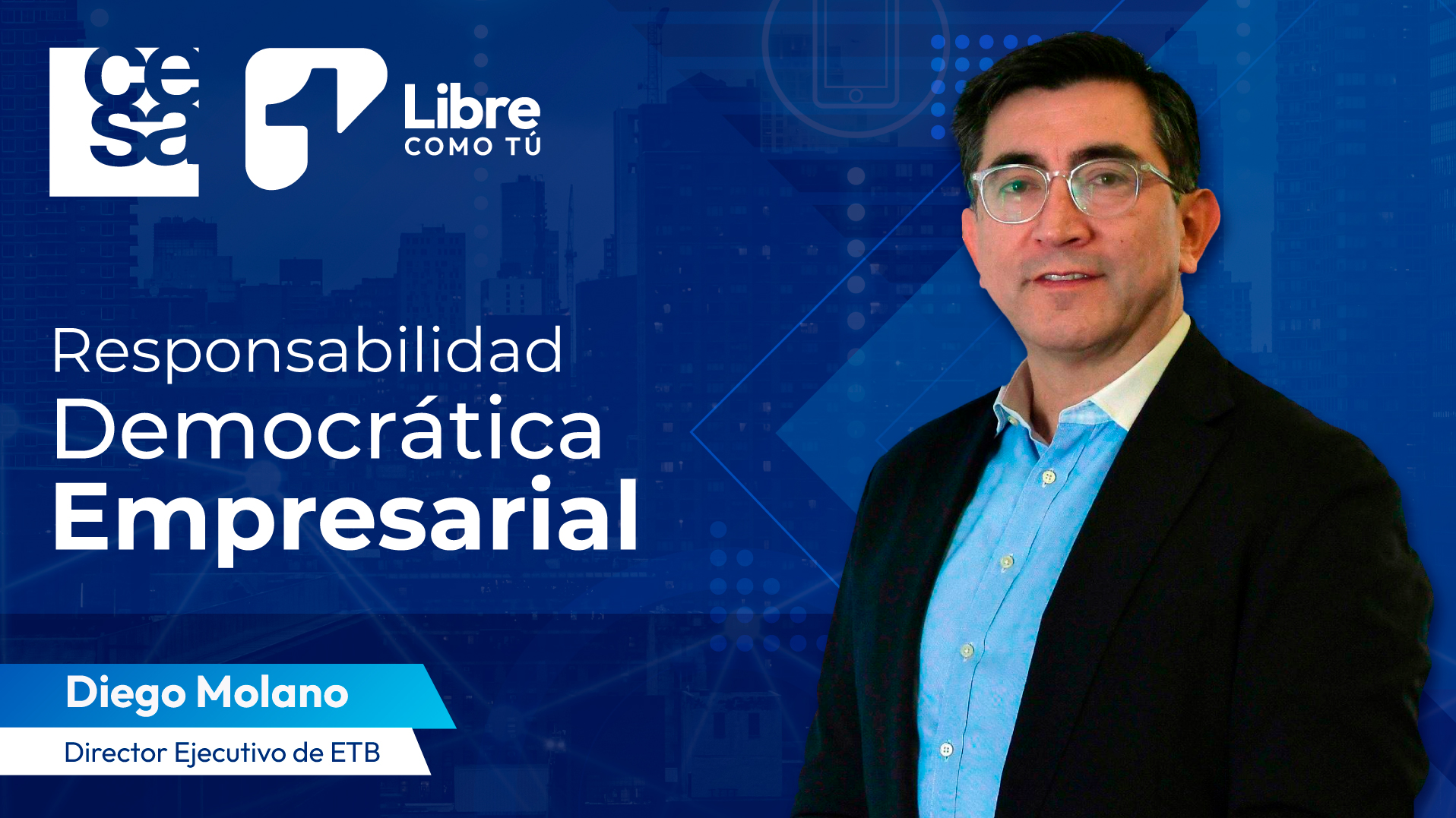 “Educar para la revolución”: Diego Molano, presidente de ETB - Canal 1