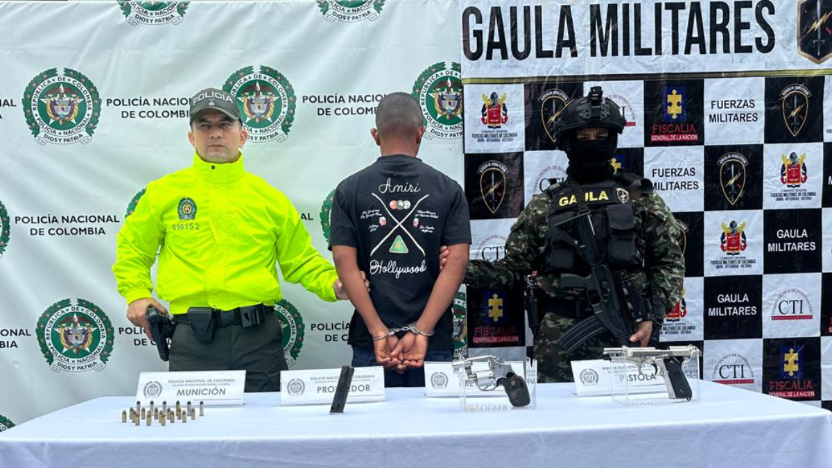 Capturan a importante cabecilla del Clan del Golfo en Chocó - Canal 1